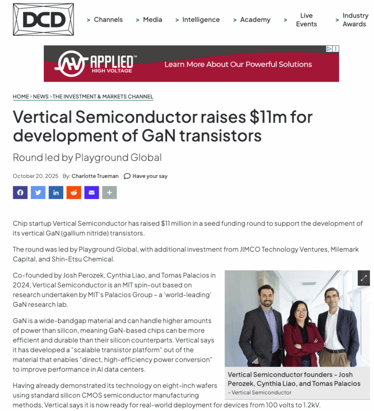 Securing Significant Media Coverage for the Debut of Vertical ...